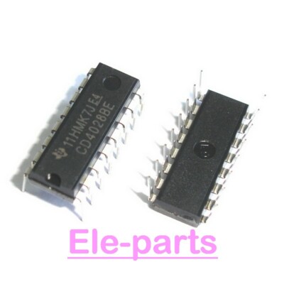 50PCS CD4028BE DIP-16 CMOS BCD-to-Decimal or Binary-to-Octal Decoders ...