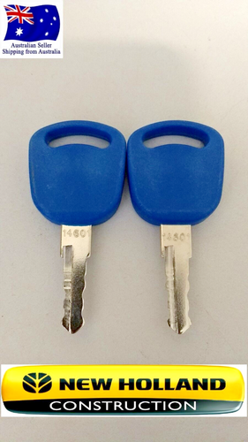 2 x New Holland 14601 key Plant Excavator Digger Tractor Keys FREE ...