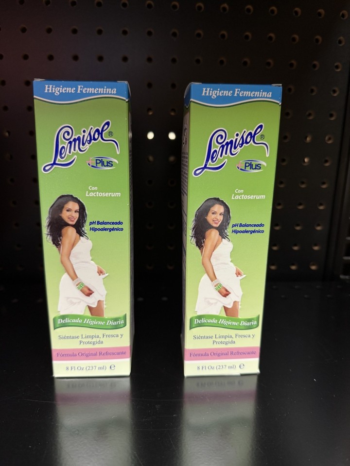 LEMISOL PLUS FEMININE WASH GENTLE DAILY CLEANSER 8 FL OZ 2PK EXP 06/ ...
