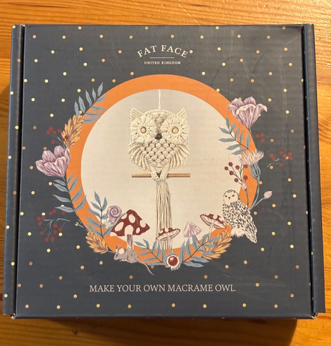 Fat Face Make Your Own Macrame Owl Kit | eBay UK