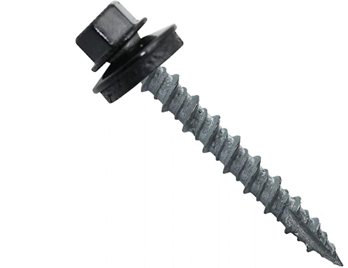 #10 HEX HEAD METAL ROOFING SCREWS POLE BARN SCREWS | eBay