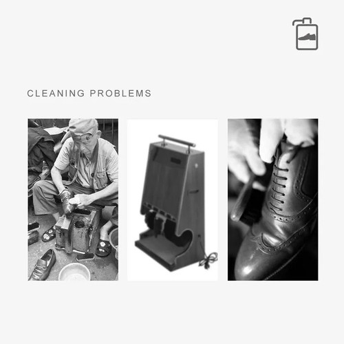 Home Hotel Shoe Shine Machine Automatic Horizontal Sensor Shoe Shine ...