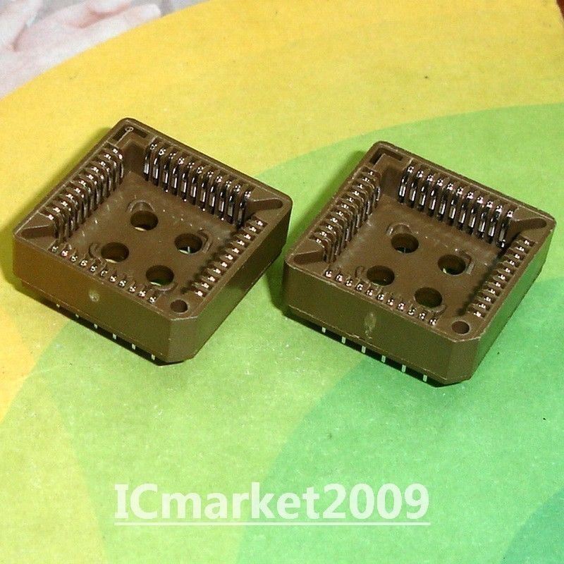 50 PCS PLCC44 44 Pin DIP IC Socket Adapter PLCC Converter | eBay