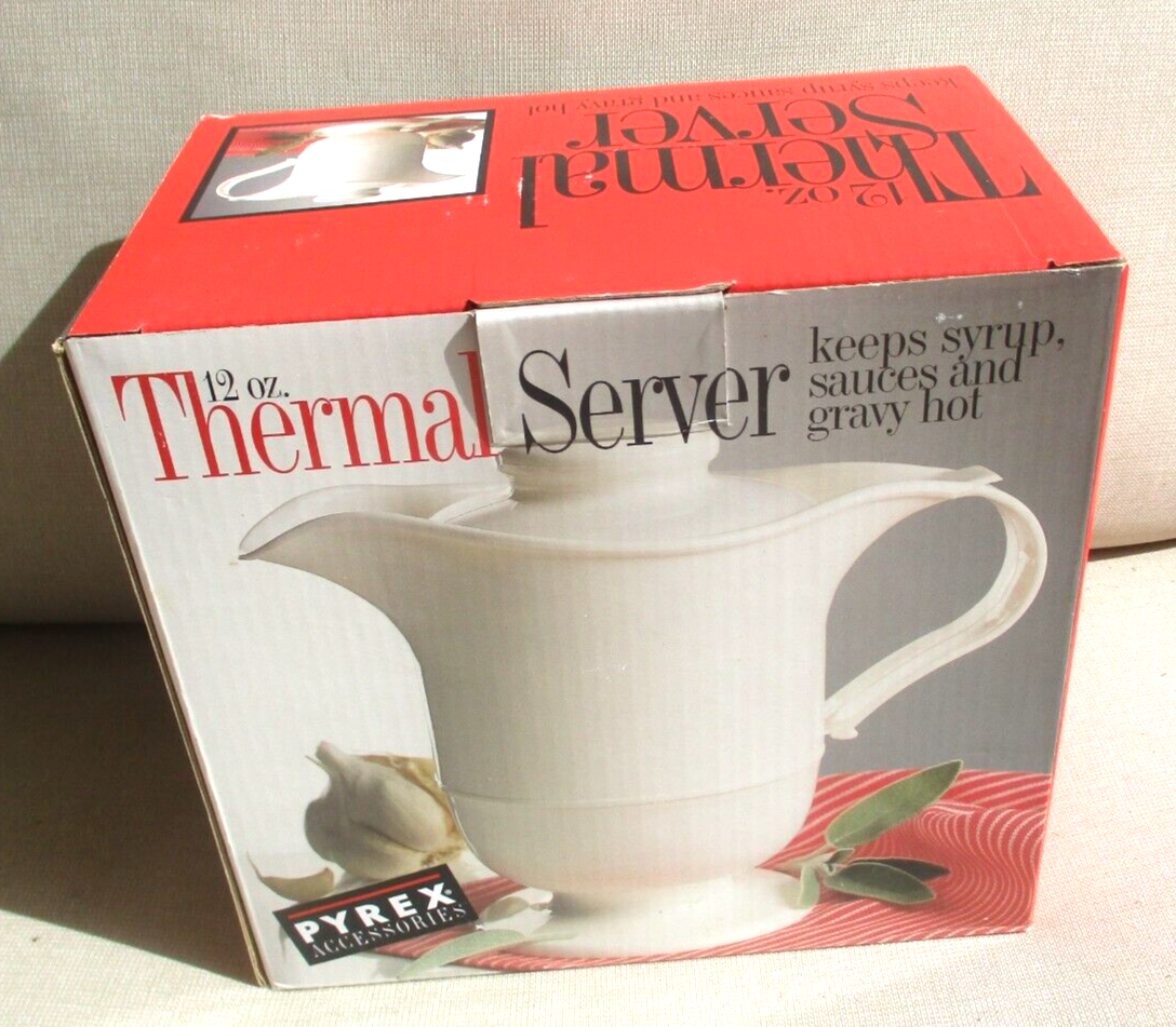 PYREX Accessories 12 oz. THERMAL Server ~ Syrup - Sauces - Gravy ...