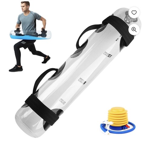 Water Power Bag Portable Home Fitness Aqua Bags Weightlifting Body ...