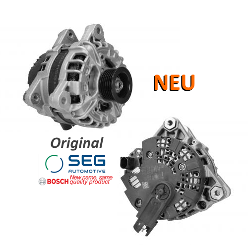 Bosch / SEG Alternator for Jaguar XE XF F-Pace 2.0D Land Rover ...