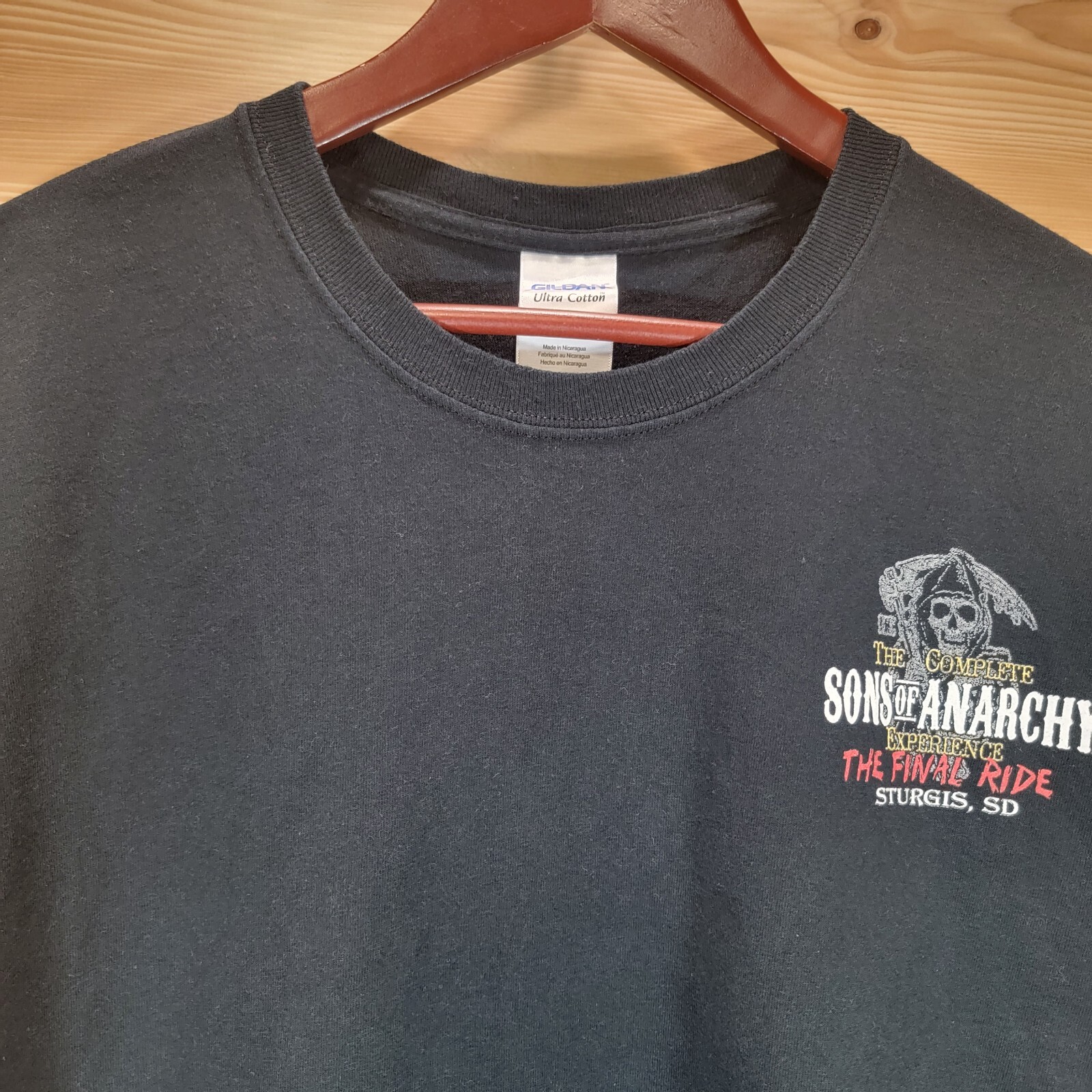 Sons of Anarchy Final Ride T Shirt Men XL Sturgis Mot… - Gem
