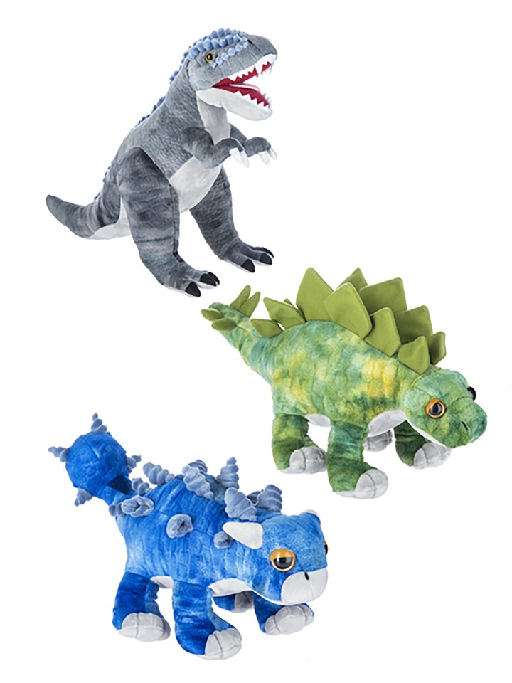 Ganz 15" Gray T-Rex Dinosaur Plush Toy Stuffed Animal | eBay