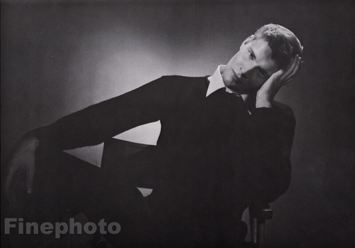 1944/81 Vintage Bill Miller Writer BY GEORGE PLATT LYNES Photo Duotone ...