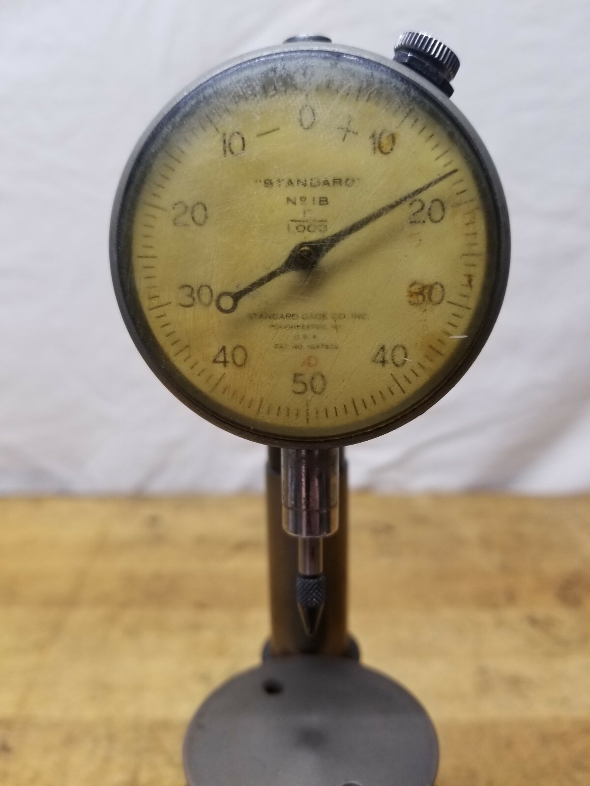 Vintage Cast Iron Indicator Stand Holder Standard Indicator | eBay