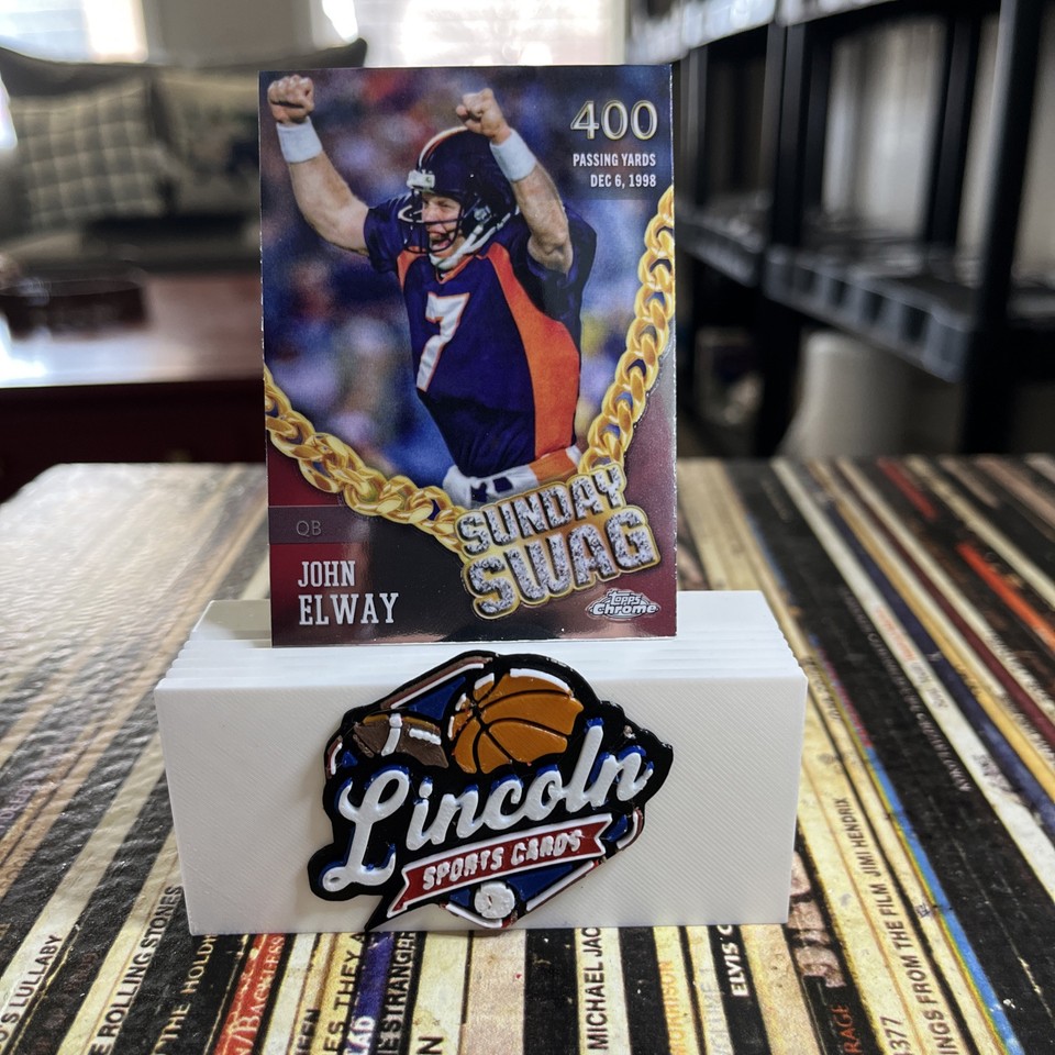 2024 Topps Chrome Football John Elway Sunday Swag SS-16 BRONCOS | eBay