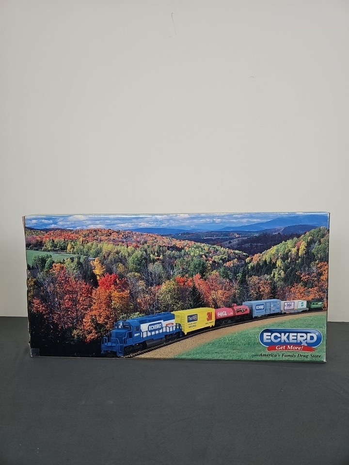 Vintage Eckerd Savings Express Locomotive and 5 Cars Complete Set HO ...