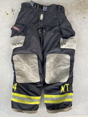 Firefighter Bunker TurnOut Gear Pants Globe 44 X 32 G Xtreme 2004 Black ...