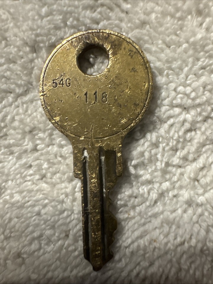 # 118 Factory FORT LOCK Key #118 vtg | eBay