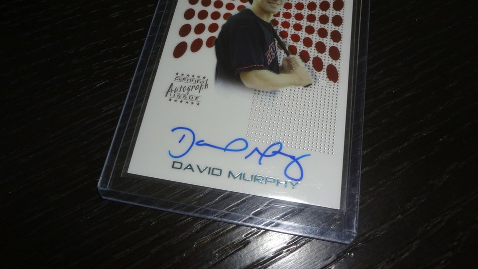 2004 TOPPS FINEST DAVID MURPHY AUTOGRAPHED BASEBALL CARD | eBay