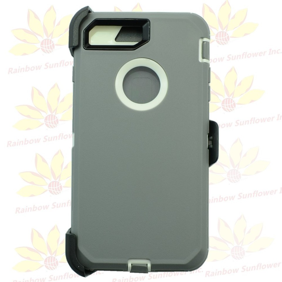 For Apple iPhone 8 / 8 Plus Defender Case Cover(Belt Clip Holster Fits ...