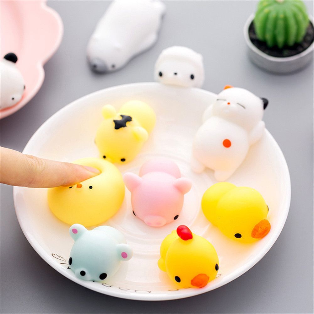 Abreact Cute Animal Soft Stress Relief Antistress Ball Squeeze Toy ...