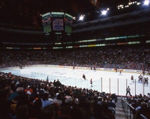 Philadelphia Flyers FIRST UNION CENTER Glossy 8x10 Photo Wells Fargo ...