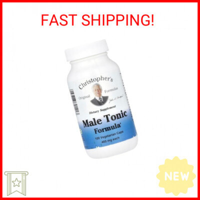 Christopher's Original Formulas Male Tonic Formula, 460 mg, 100 ...