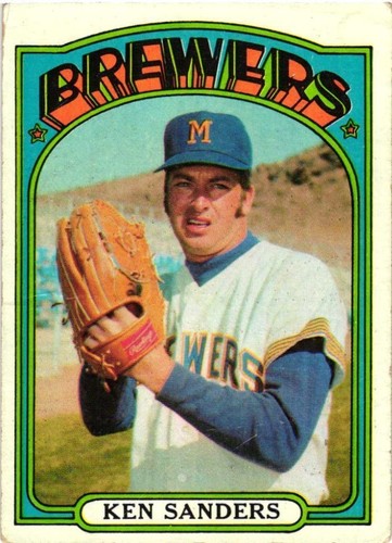 KEN SANDERS 1972 Topps #391 FREE SHIPPING B13R2S17P17 | eBay