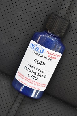 AUDI LY5Q SEPANG BLUE PAINT TOUCH UP KIT 30ML RS3 RS4 RS5 RS6 TTRS SQ5 ...