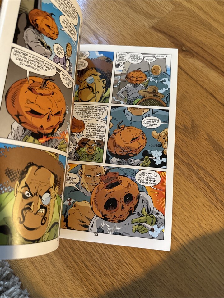 SANDMAN PRESENTS MERV PUMPKINHEAD AGENT OF DREAM #1 VERTIGO 2000 ...