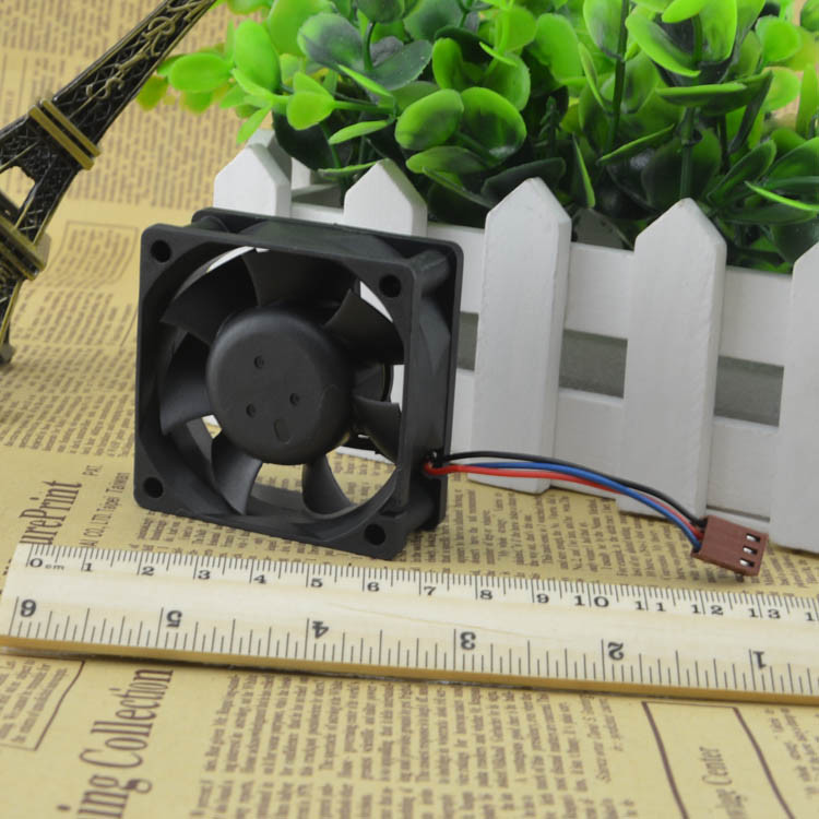 Delta AFB0612EH 60x60x25mm 60mm 6025 DC12V 0.48A 3wire double ball ...