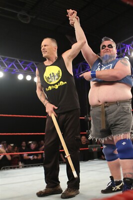 THE SANDMAN 8x10 COLOR PHOTO ROH ECW WWE NXT TNA AEW HOUSE of HARDCORE ...