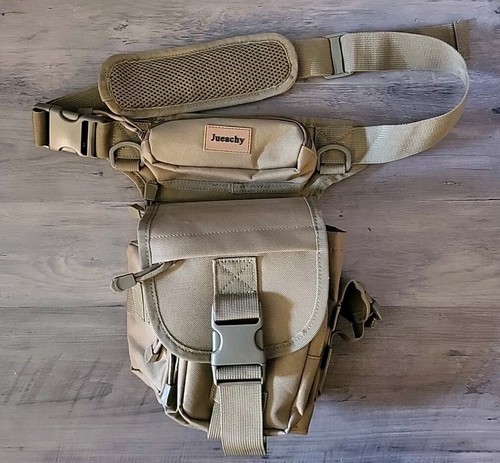 Jueachy Used Fanny Waist Pack Leg Bag Tactical Military Hip Belt ...