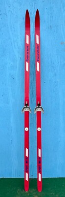 READY TO USE BENNER Cross Country 205 cm Snow Skis | eBay
