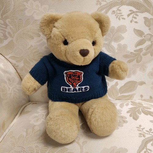 Chicago Bears Teddy Bear Plush Stuffed Animal Hallmark 1995 With ...