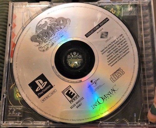 Spyro Year of the Dragon (Sony PlayStation 1, 2000) Disc only | eBay