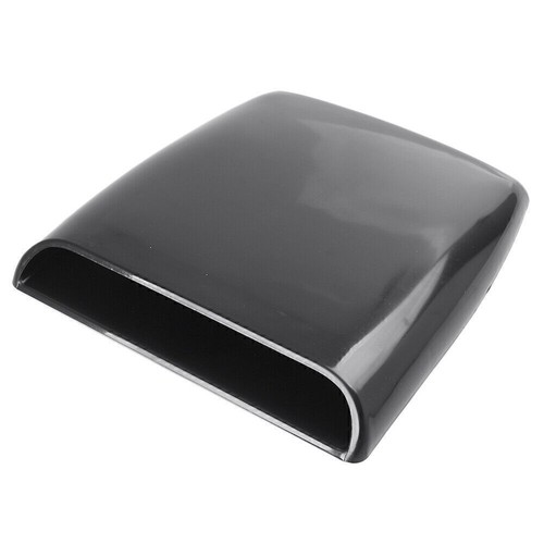 Black For Universal Car Decorative Air Flow Intake Hood Scoop Vent ...