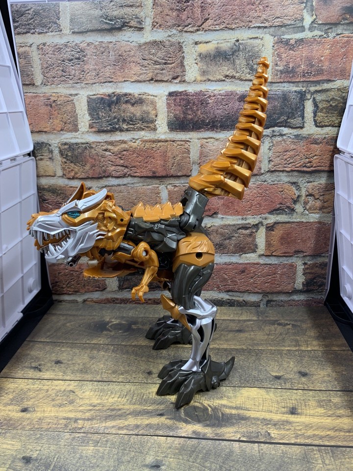 Transformers Grimlock Age of Extinction Flip & Change Dinobot T-Rex ...