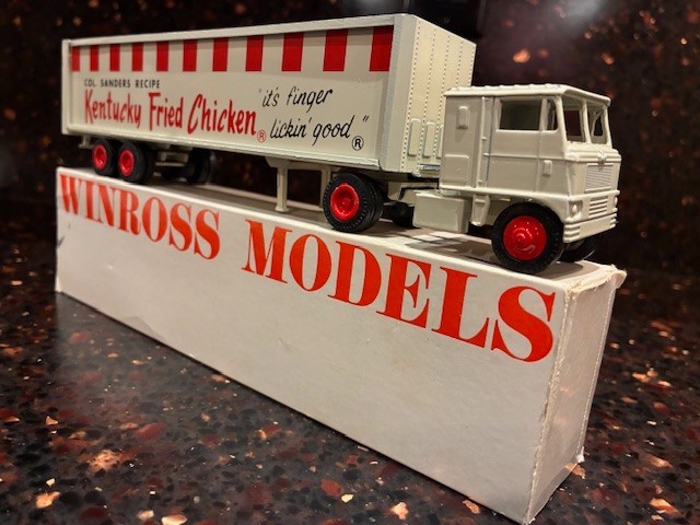 Winross Kentucky Fried Chicken KFC Tractor Trailer Semi Truck EX 1974 ...