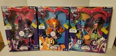 My Little Pony Rainbow Rocks Adagio Dazzle , Sonata Dusk , Aria Blaze ...
