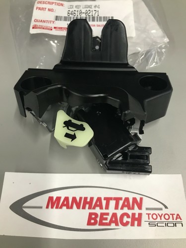 15-19 COROLLA NON-POWER TRUNK LOCK LATCH 64610-02171 GENUINE TOYOTA | eBay
