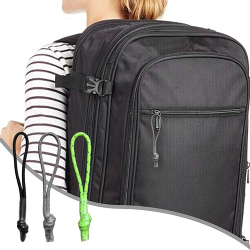 Heavy-duty Zipper Pulls Replacement Tactical Cord Set with Heat Shrink ...