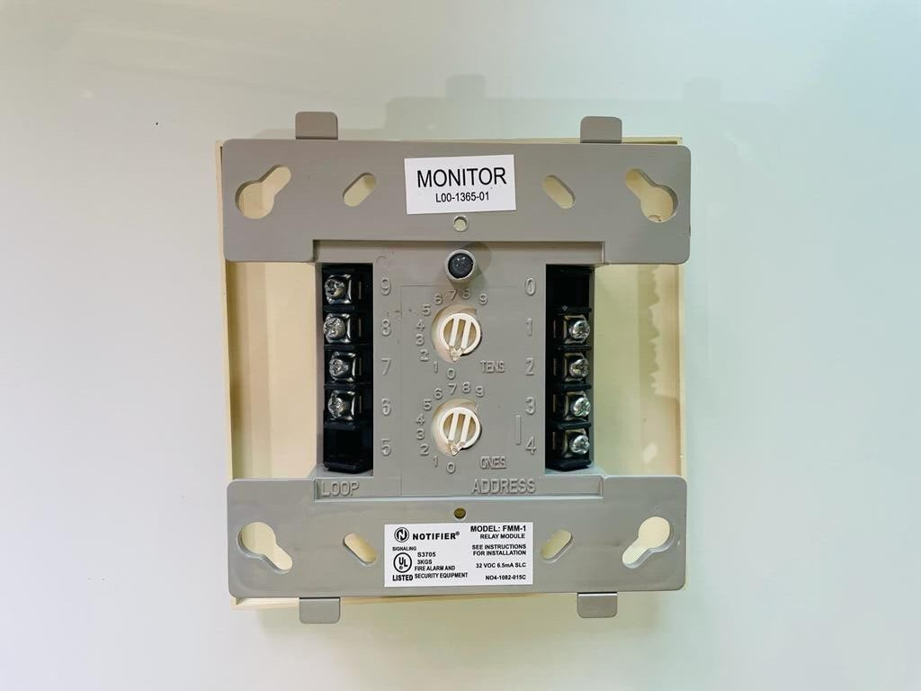 NOTIFIER FMM-1 Intelligent Addressable Monitor Module | eBay