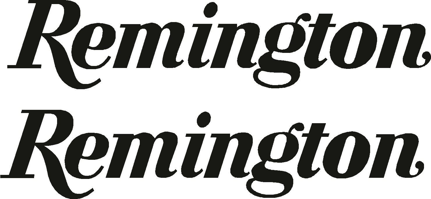 2X REMINGTON VINYL STICKERS RIFLE PISTOL FIREARM 700 POLICE SWAT SAFE ...