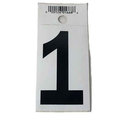 Napa Balkamp 770-7277 Number "1" DOT Approved Sticker - Box of 1 | eBay