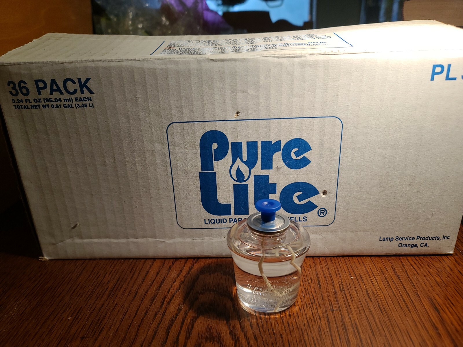 5 boxes 36 Pure Lite LIQUID PARAFFIN WAX CANDLE TEA LIGHT Fuel Cells 40 ...