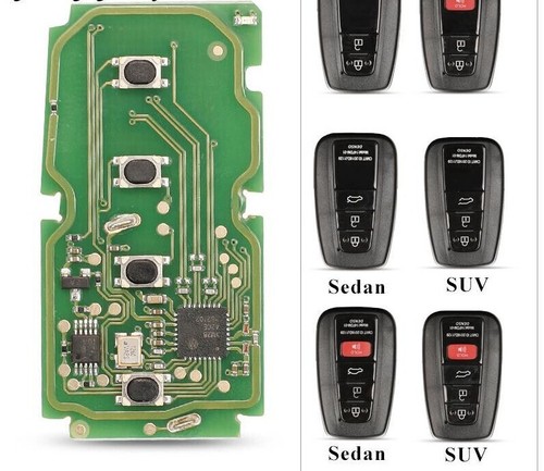 Suitable For Toyota VVDI XM38 Chip 8A / 4D Complete Transponder Remote ...