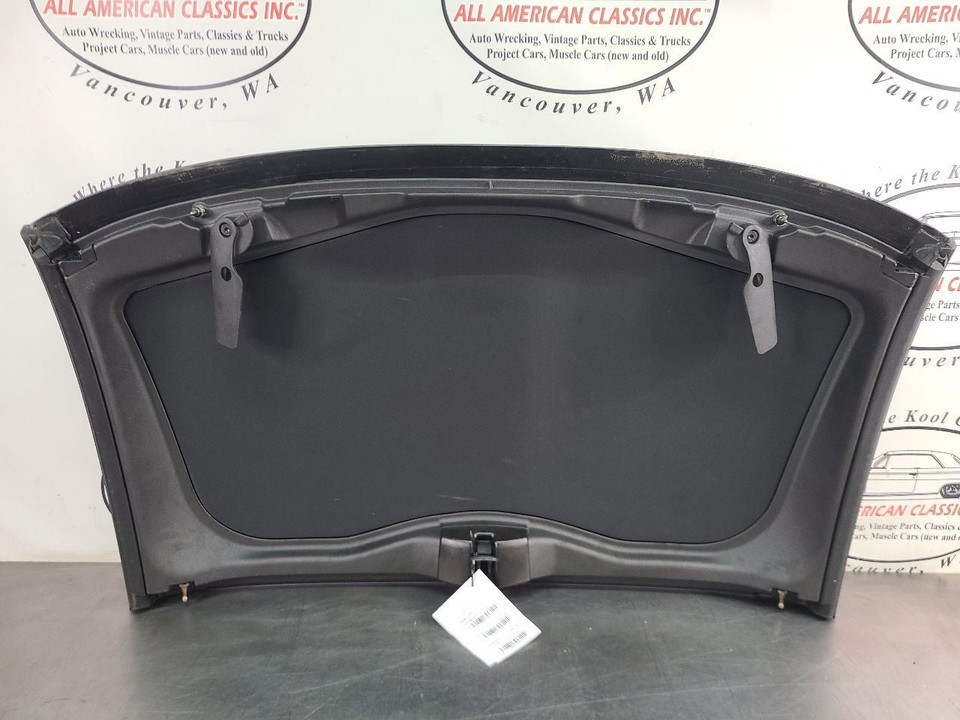 2005-13 C6 Corvette Targa Top Removable Roof Solid Painted Black - OEM ...