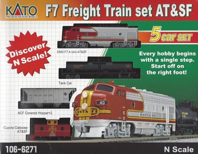 N F7 Freight Train Set at&SF 5-Unit Set (US IMPORT) | eBay Australia