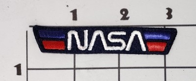 3" NASA Patch Vintage Embroidered Sew On Uniform Costume Upcycle ...