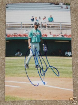 Derek Lee Autographed Marlins Photo | eBay