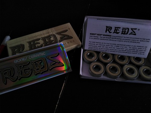BONES Ceramic Super Reds Bearings - BSCCBC88 for sale online | eBay