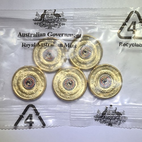 NEW UNC 2021 $2 IMS RAM MINT BAG TWO DOLLAR RARE COLOURED COIN - (5 ...