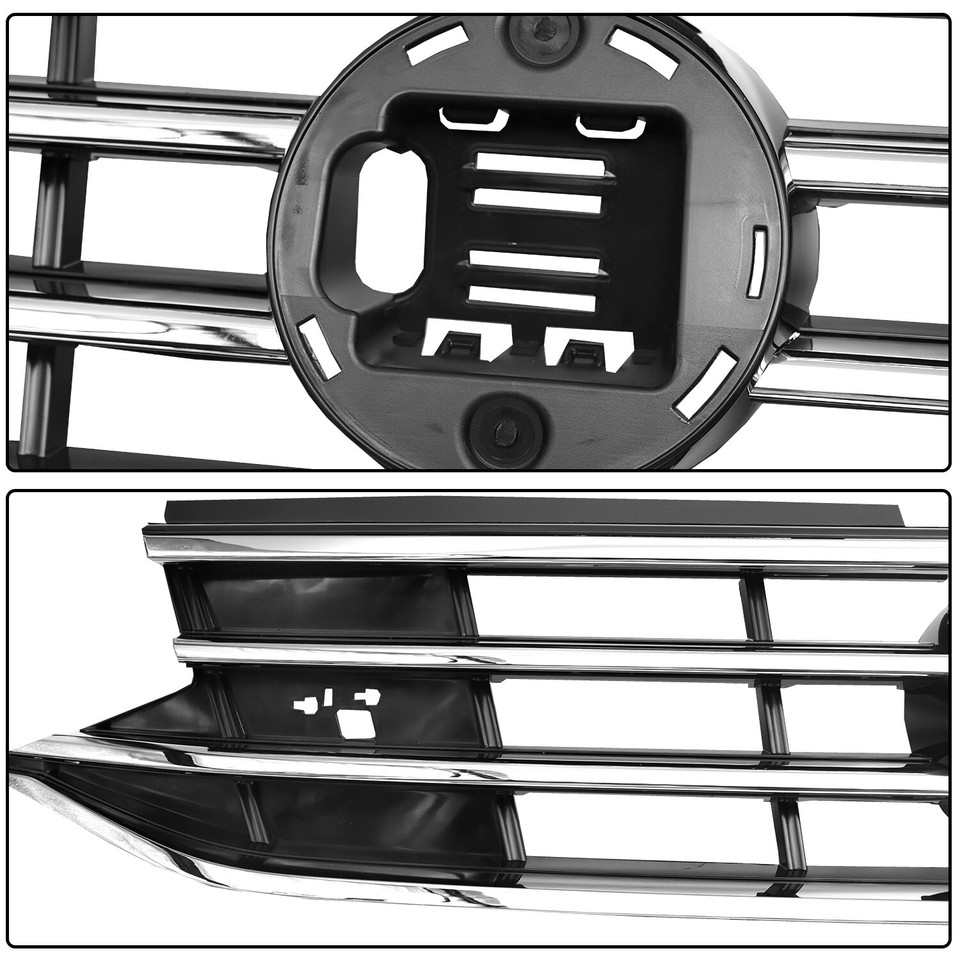 For 2022-2024 VW Volkswagen Tiguan Front Bumper Grill Upper Grill ...